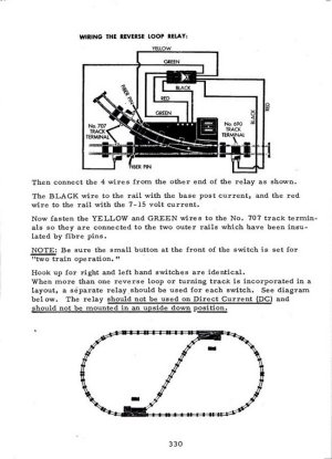 695 Reverse Loop Relay Instructions